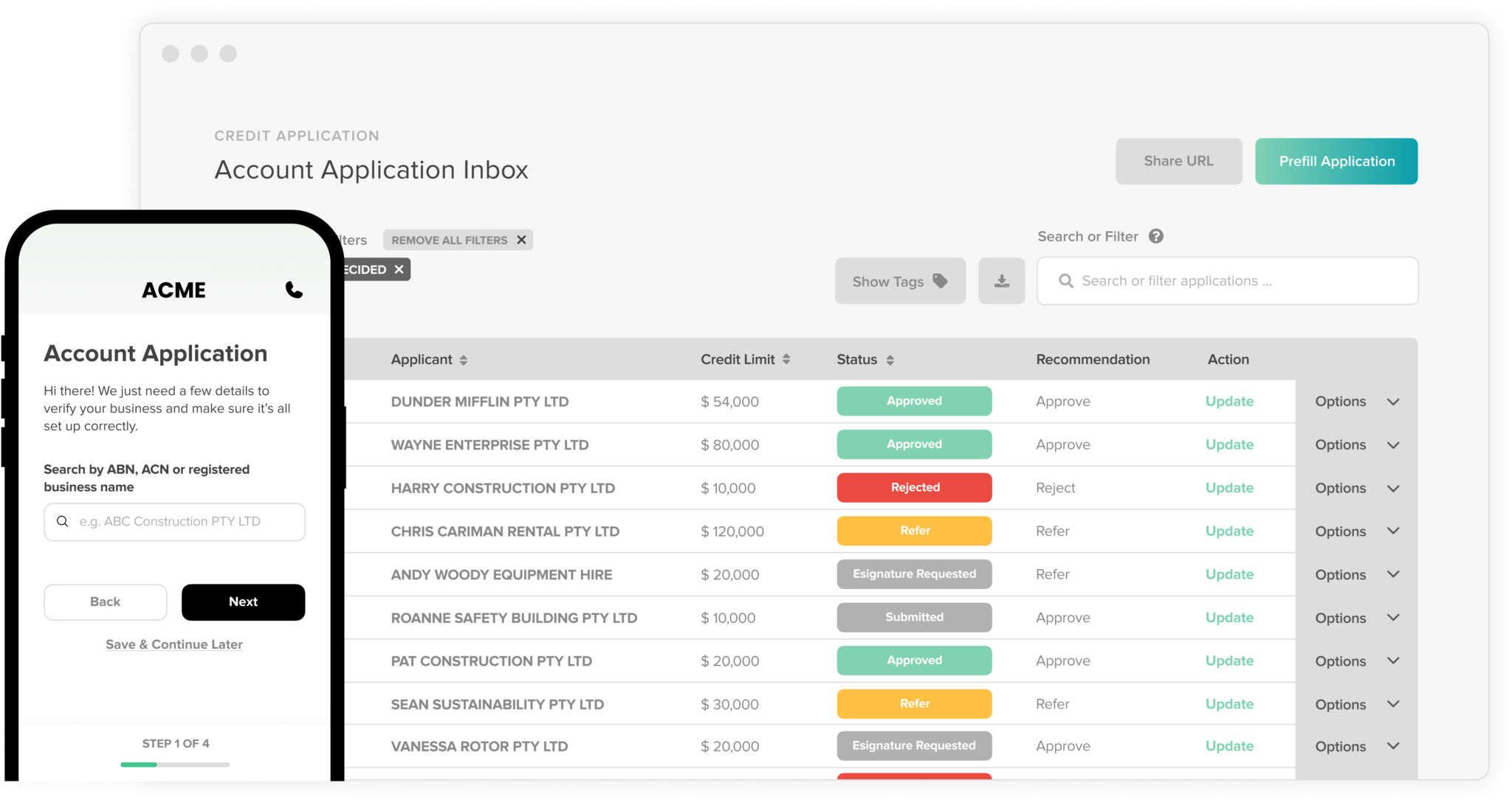 Homepage | CreditorWatch